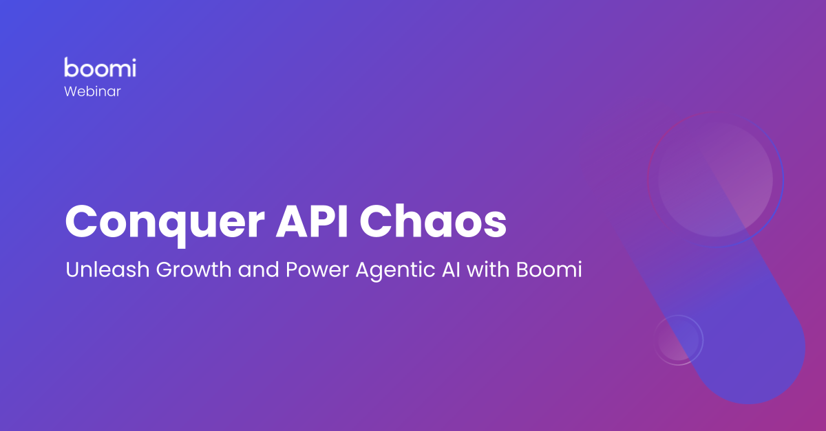 Boomi Webinar | Unleash Growth and Power Agentic AI with Boomi